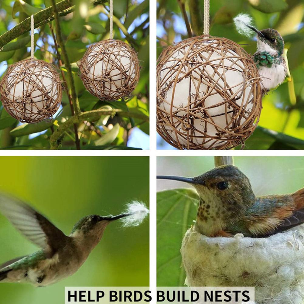 Bird Nest Material Wild Bird Hummingbird Nesting M... – Grandado