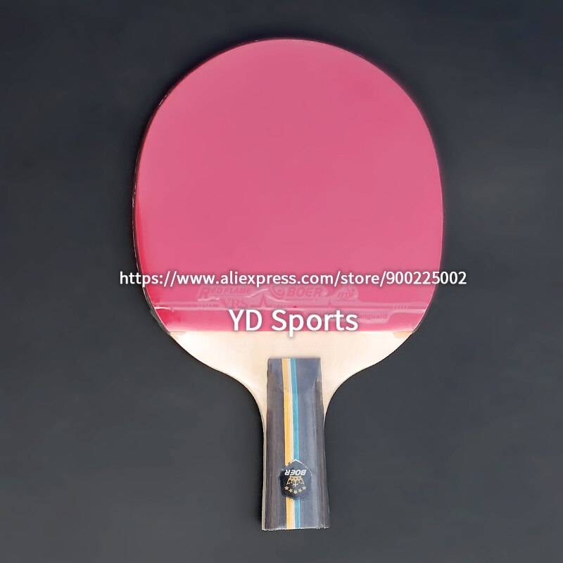 Table Tennis Rackets With Rubber 2 Stars 5+2 Layer... – Grandado