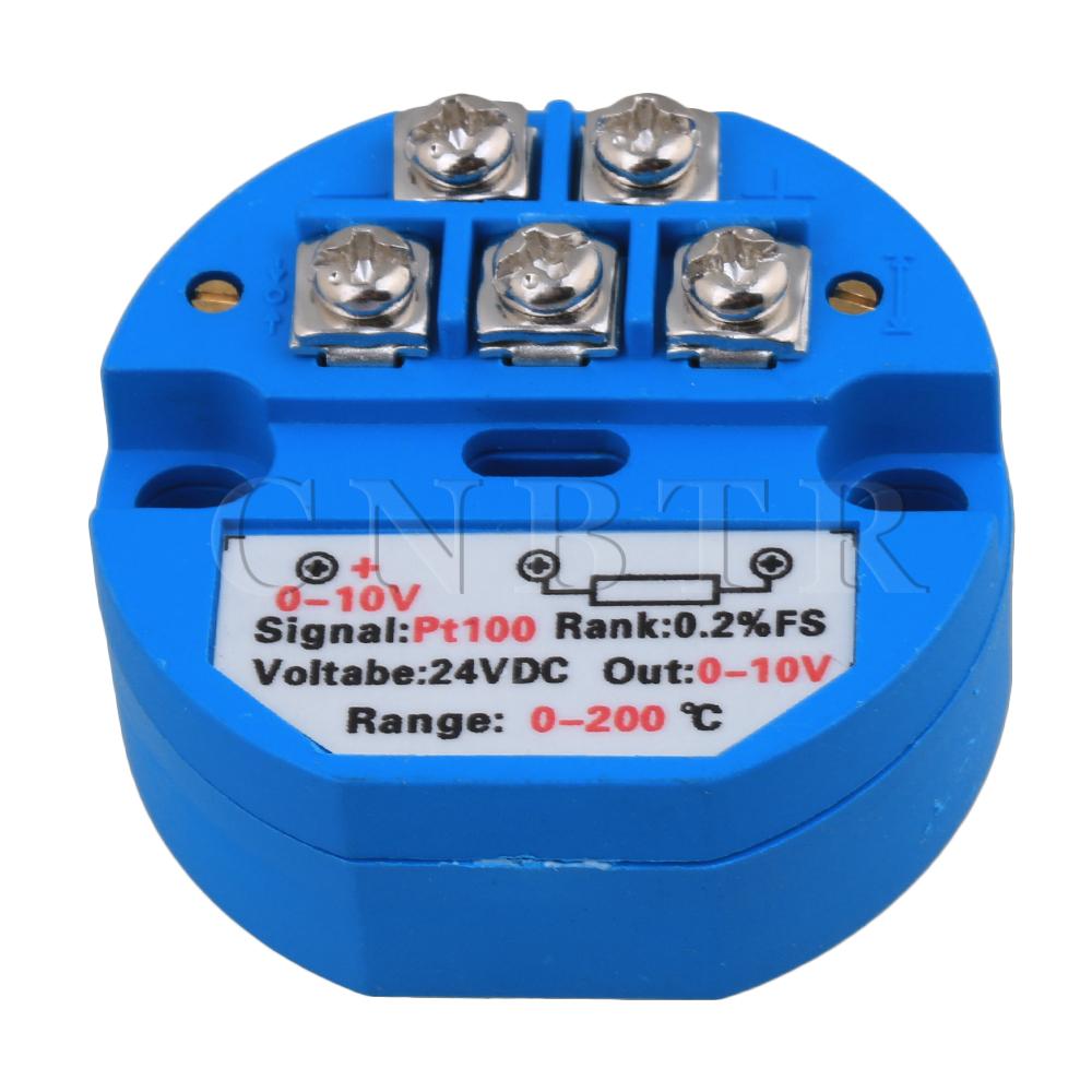 CNBTR Plastic PT100 Temperature Transmitter Sensor... – Vicedeal