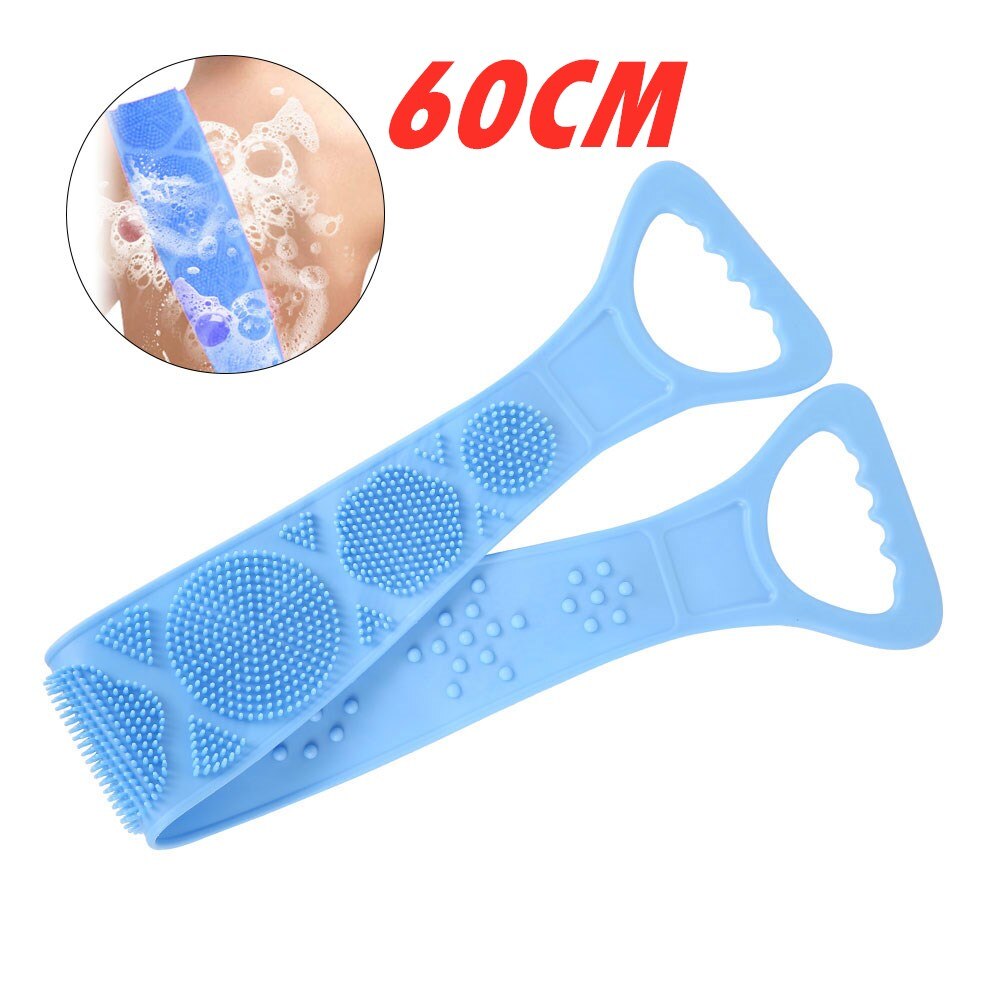70CM Shower Brushes Skin Scrubber Magic Silicone B... – Vicedeal