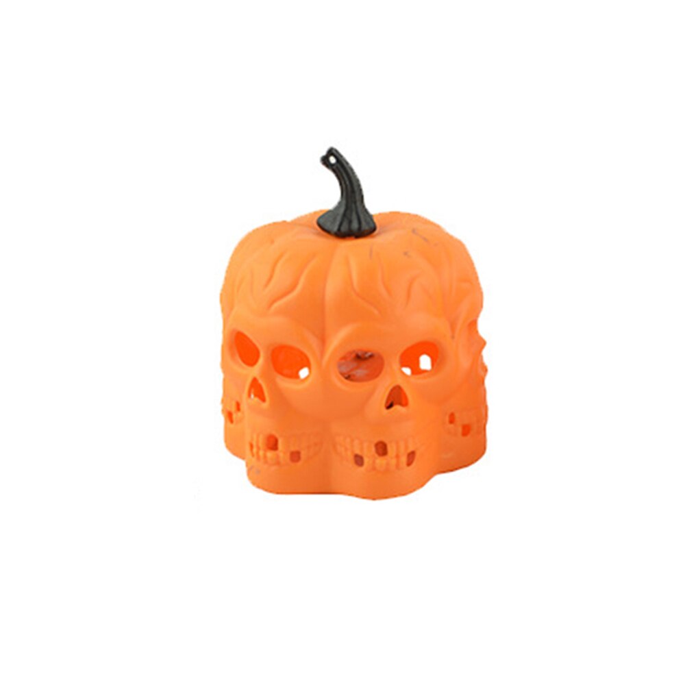 Halloween stearinlys fargerik lysende gresskarform... – Grandado