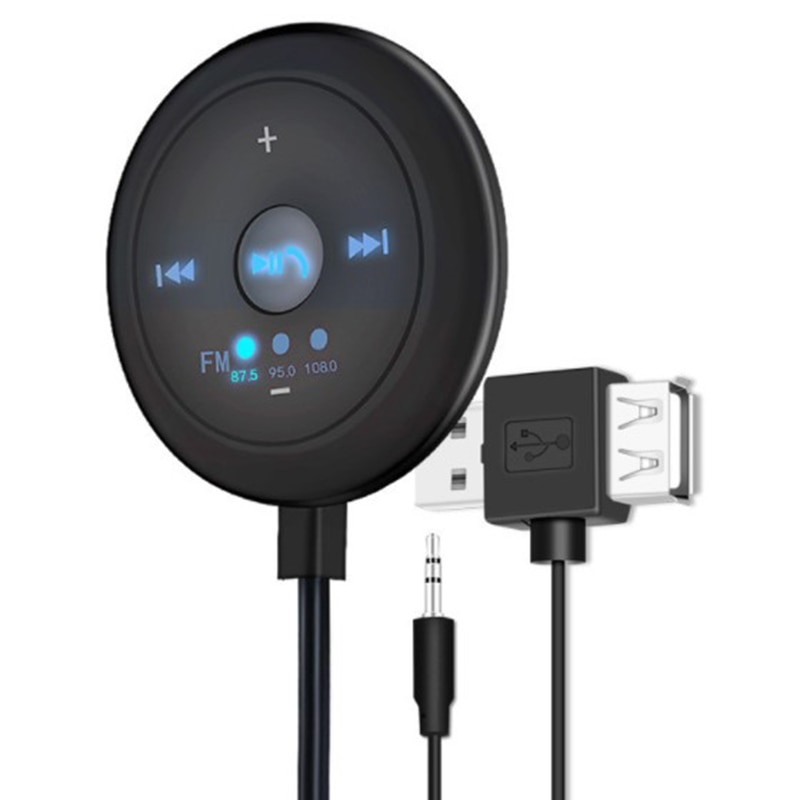 12V 24V Car Bluetooth FM Transmitter BLuetooth V5.... – Vicedeal