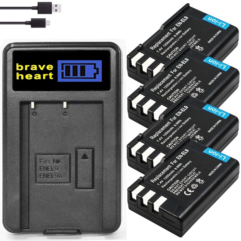 EN-EL9 EN-EL9a ENEL9 ENEL9a EN EL9 Battery for Nik... – Grandado