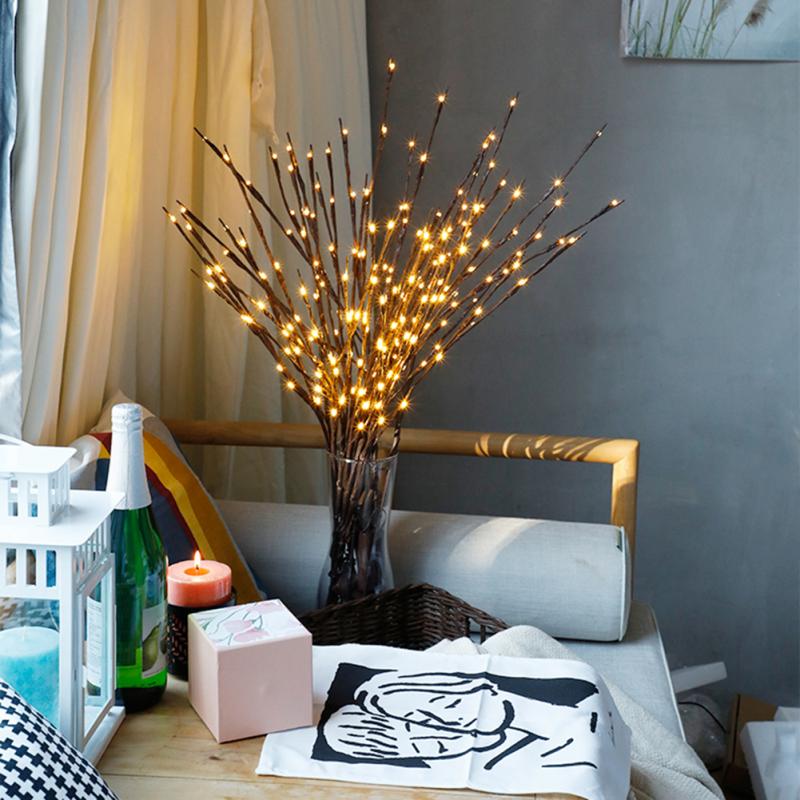20 LED Willow Tree BranchFlexible LED Branch Light... – Grandado