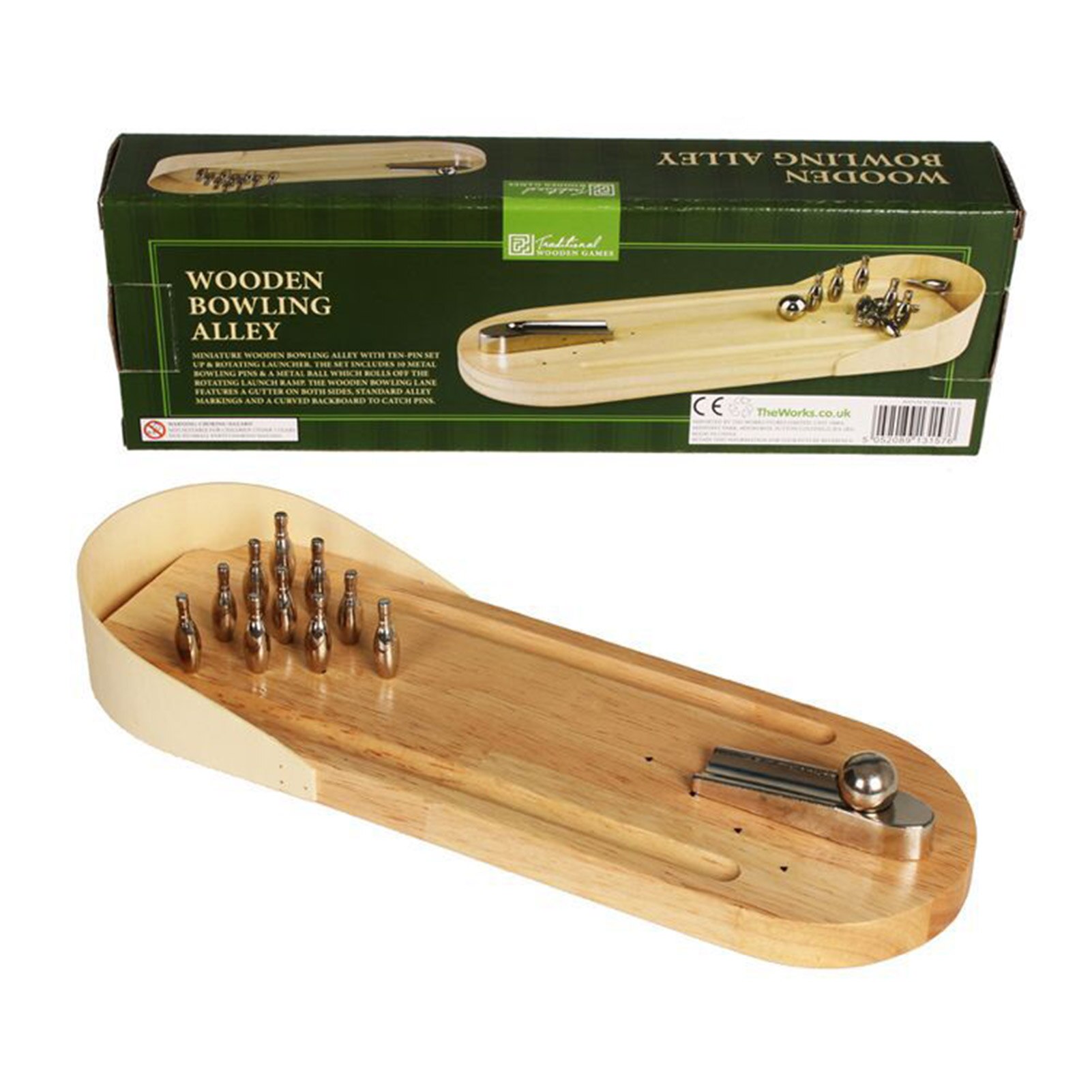 Mini Bowling Ball Toy High Durable Lightweight Woo... – Grandado