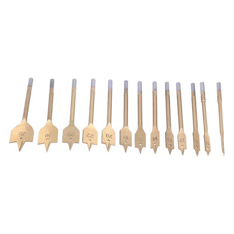 Carbon Steel Spade Drill Bit Set Wear Resistance A... – Grandado