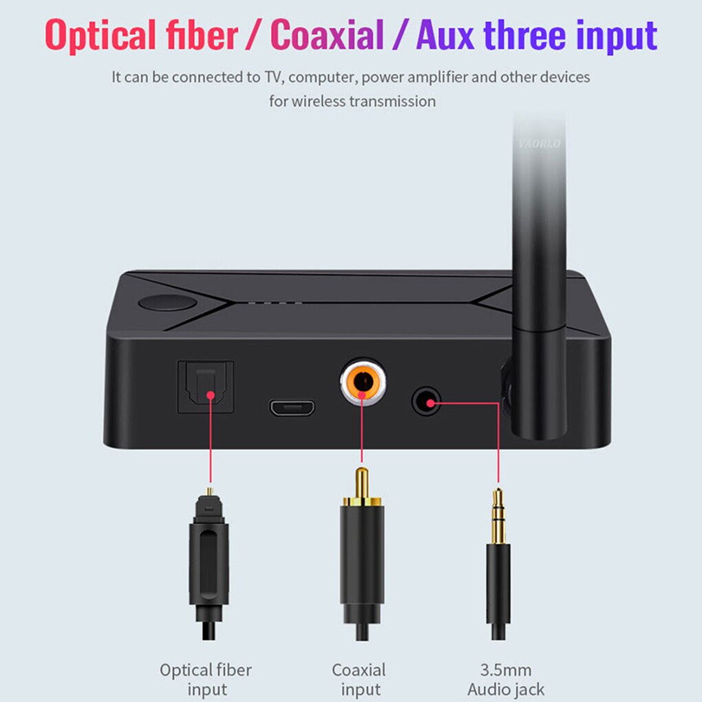 Coaxial Optical SPDIF Wireless Adapter 3.5mm AUX J... – Grandado
