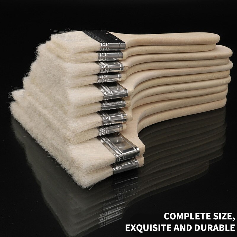 Mixed Silk Wool Brush Detail Soft Bristles Barbecu... – Grandado