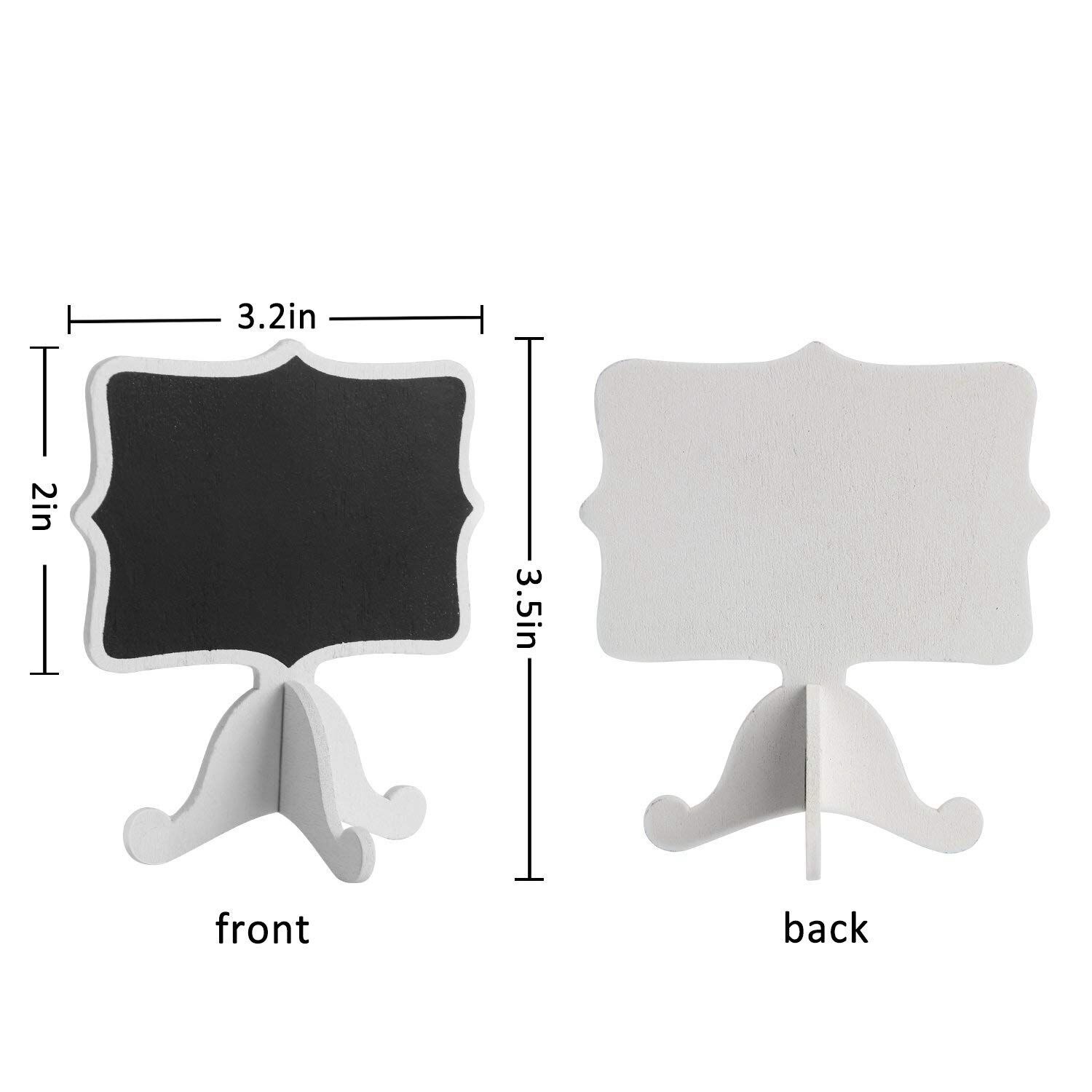 20 Stck Mini Tafel-Kleine Tafel für Gastronomie Li... – Grandado