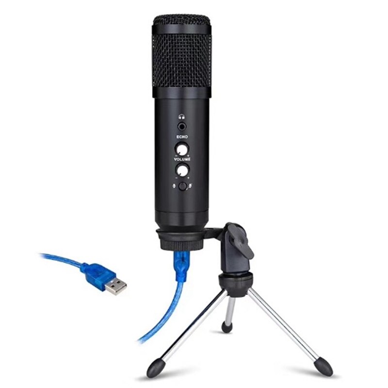 USB Microphone BM800 Condenser Microphone With Ear... – Grandado