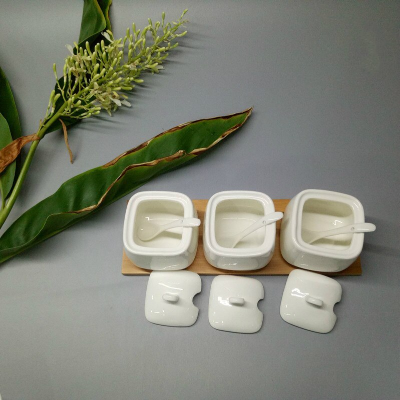 Kreative küche gewürz glas set keramik salz pfeffe... – Vicedeal