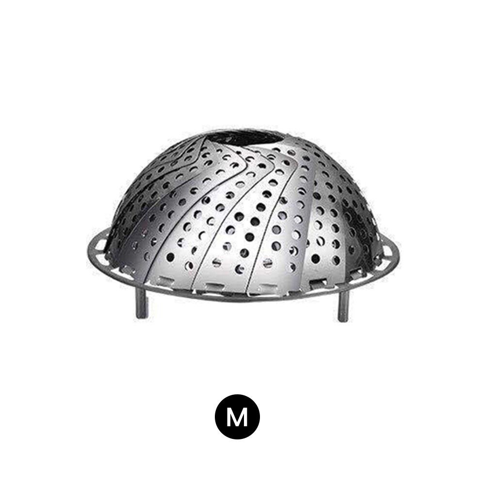 Multifunctionele opvouwbare stoommand van roestvri... – Grandado