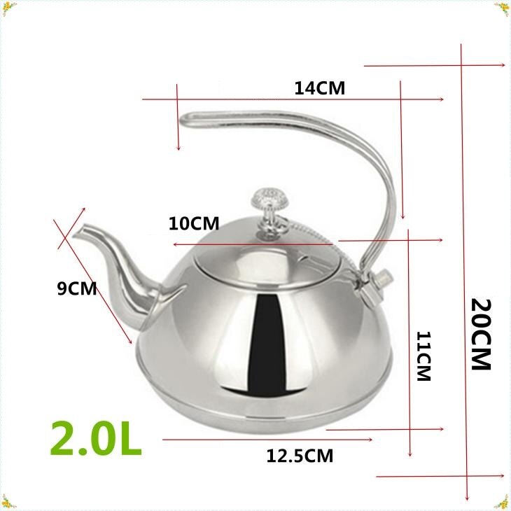 Kettle inox Teapot with Filter Stainless steel Tea... – Grandado