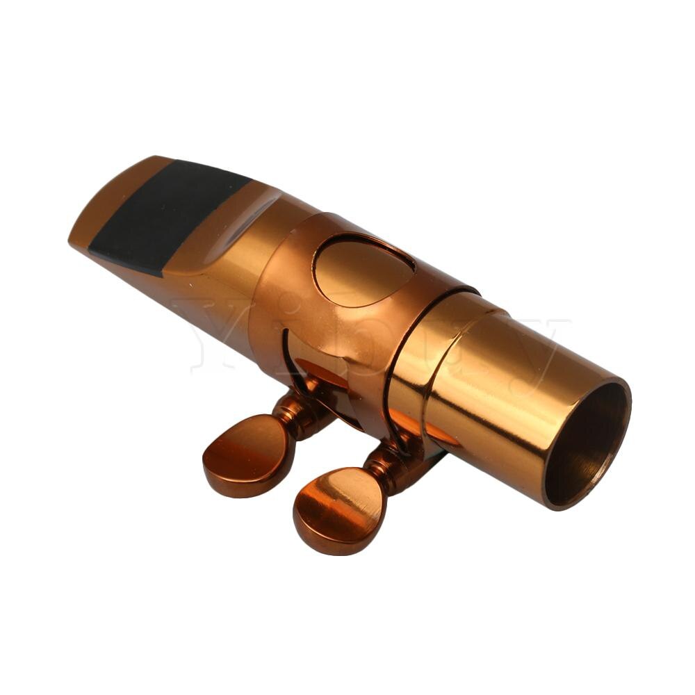 Yibuy Rose Gold B Flache Sopran Saxophon Sax Mouth... – Vicedeal