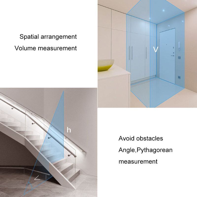 Mini 40m Rangefinder High Precision Area Volume An... – Grandado