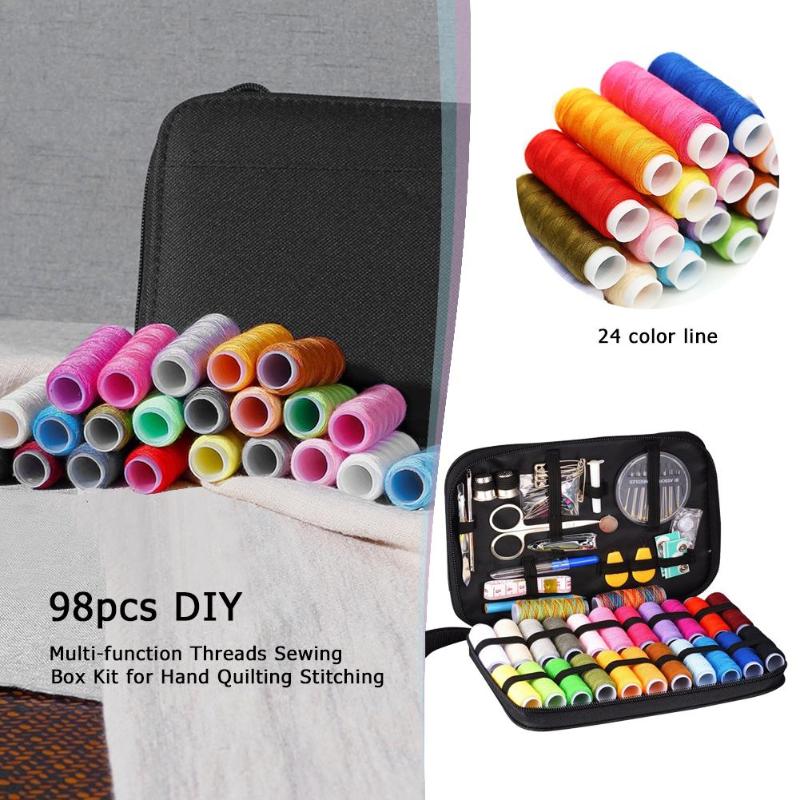 98 Pcs Diy Naaien Doos Multifunctionele Discussies... – Vicedeal