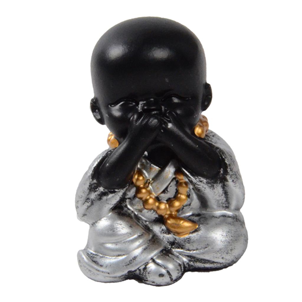 Small Buddha Monk Figure Decoration Figure Statue ... – Vicedeal