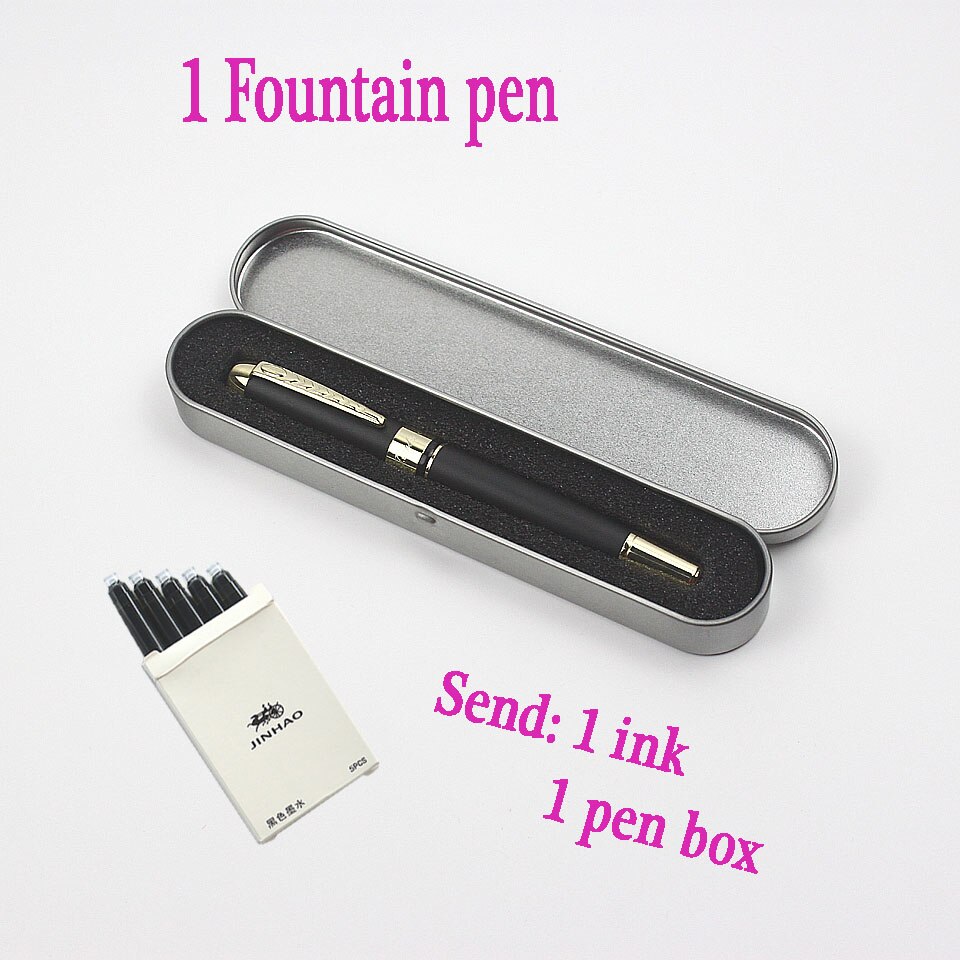 Jinhao250 Luxury Metal Fountain Pens Metal Box Blu... – Grandado