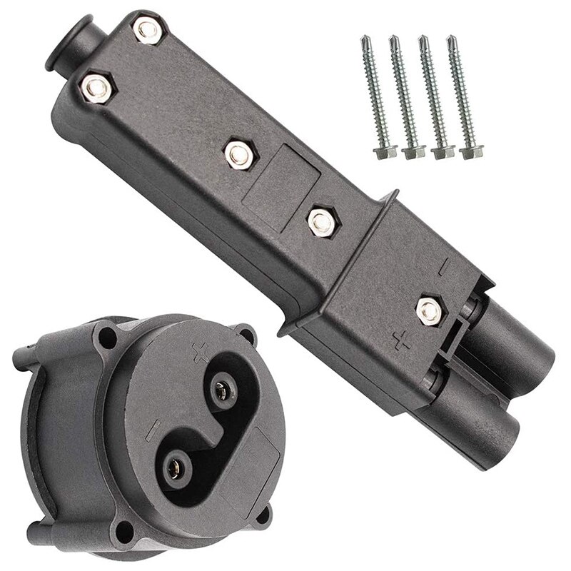 48V MAC DC Battery Charger Plug Kit JR1-H235A-00+J... – Grandado