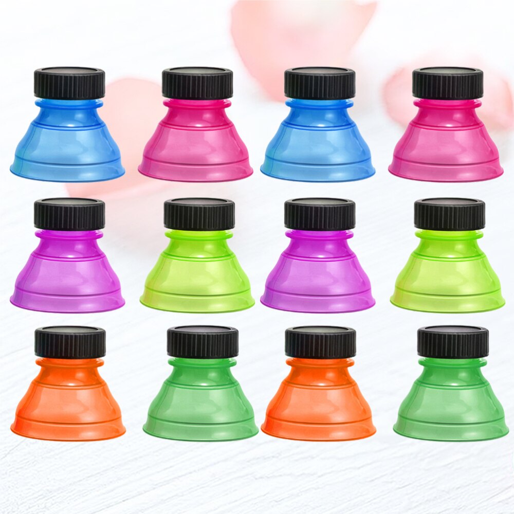 12pcs Leak-proof Cans Lid Reusable Beverage Can Co... – Vicedeal
