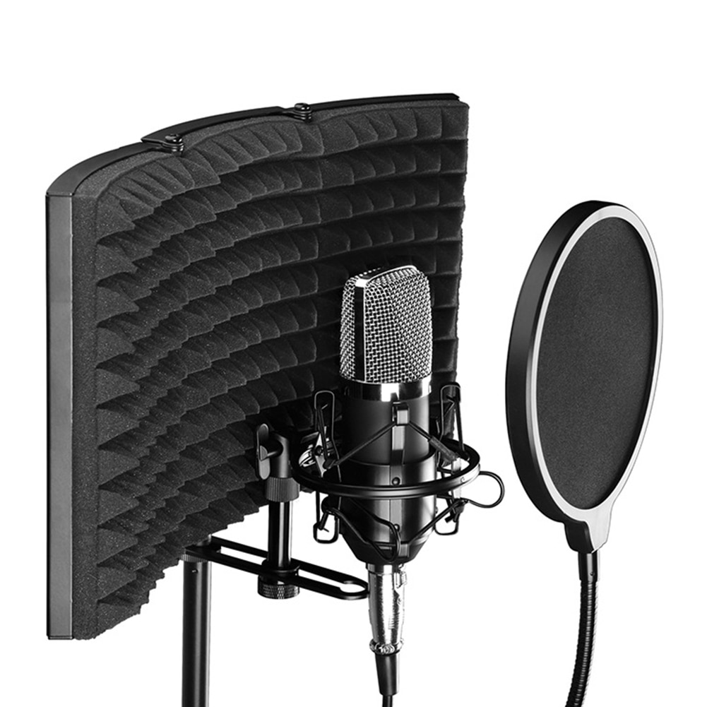 Foldable Windscreen Studio Recording Sound Absorbe... – Vicedeal