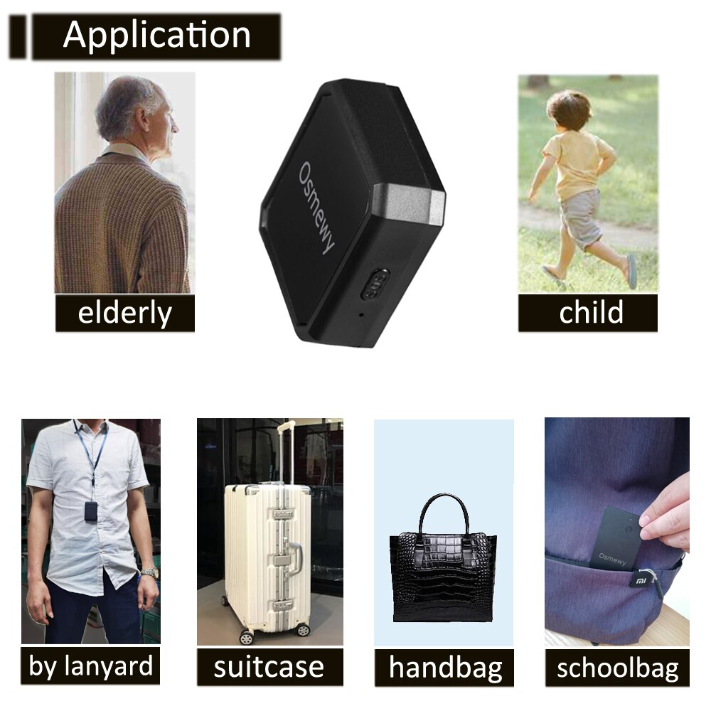 Tracker GPS Locator Kids Teens Elderly Pet Real Ti... – Grandado