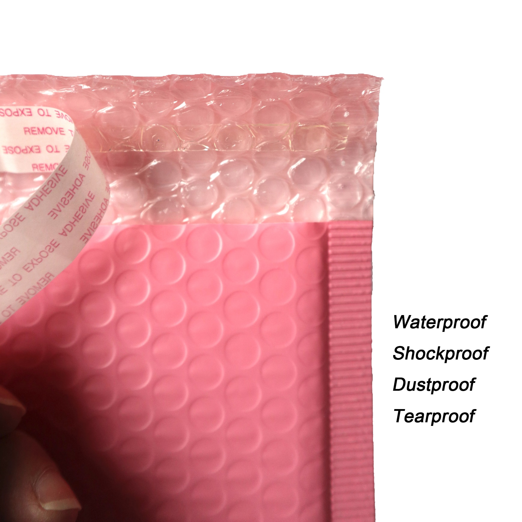 50Pcs 13 Sizes Pink Poly Bubble Mailers Self Seal ... – Vicedeal