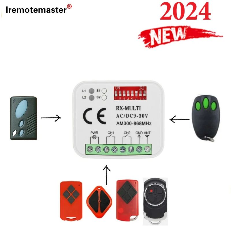 RX-MULTI Ontvanger Controller Ac/Dc 9V-30V 2ch Voo... – LovingPrices