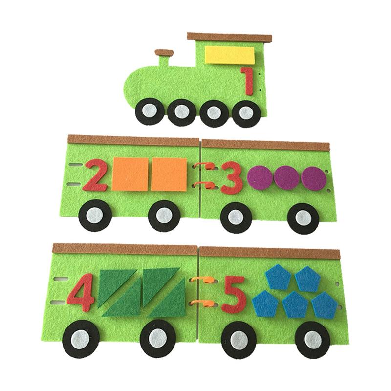 1 Set Kids Felt Non-woven Decor Educational Teachi... – Grandado