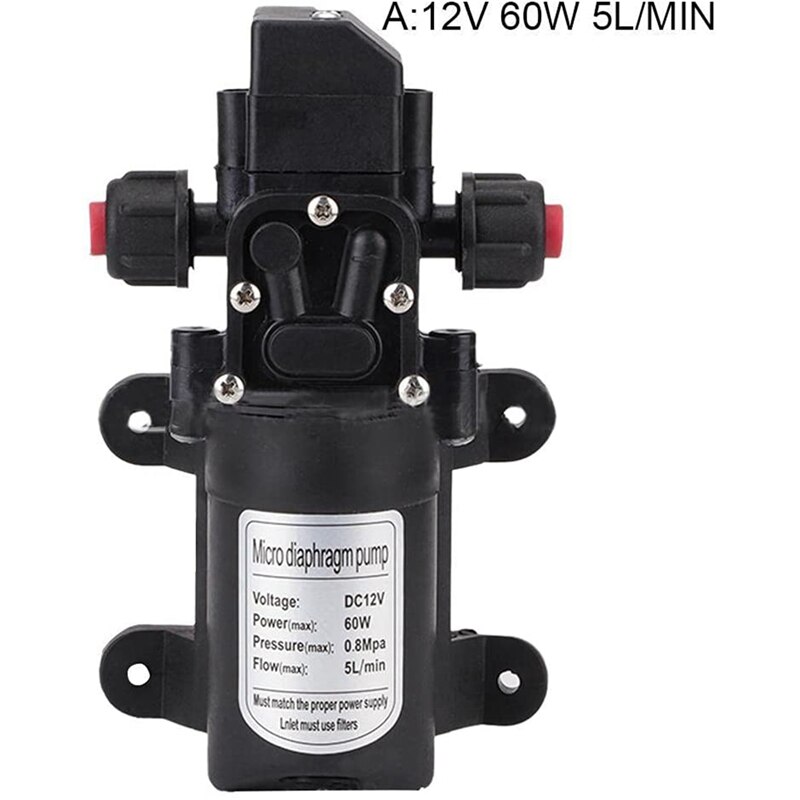 12V Electric Diaphragm Water Pump Mini DC Automati... – Vicedeal