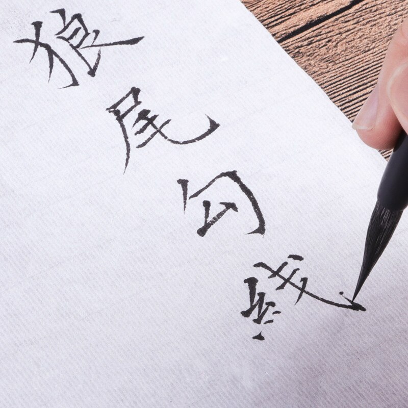 Væselhår kinesisk kalligrafi pensler pen lille alm... – Grandado