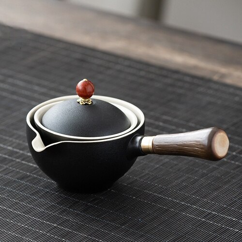 Bubble Kung Fu Tea Set Lazy Self-rotating Tea Make... – Grandado