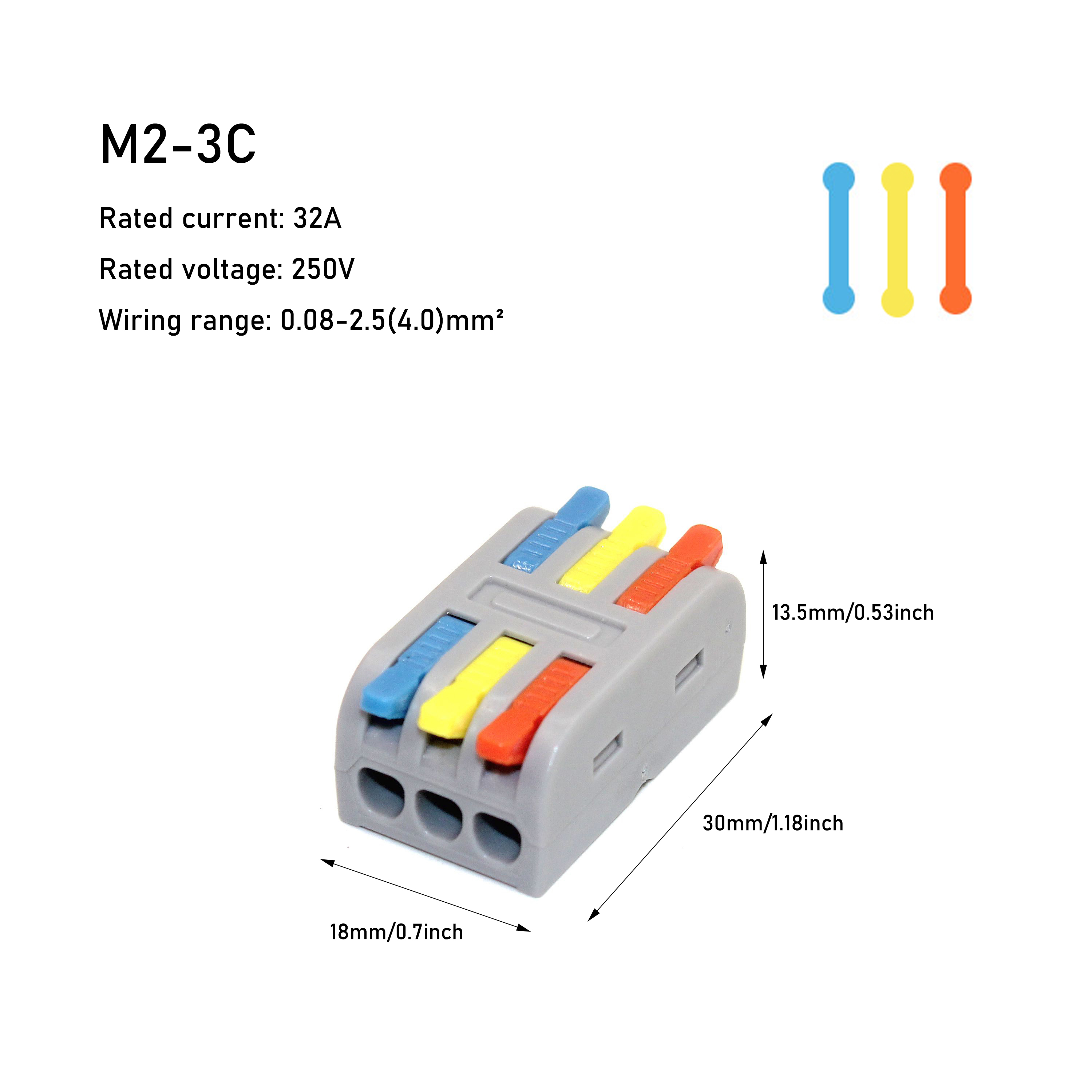 10/50 PCS Mini Fast Wiring Cable Connectors Univer... – Grandado