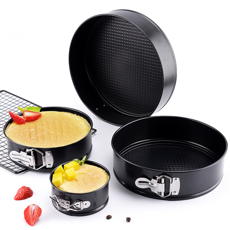 4/7/9Inch Carbon Steel Cakes Molds Black Metal Bak... – Vicedeal