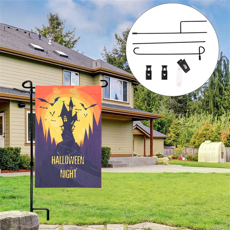 Durable Garden Flag Stand Premium Garden Flag Pole... – Grandado