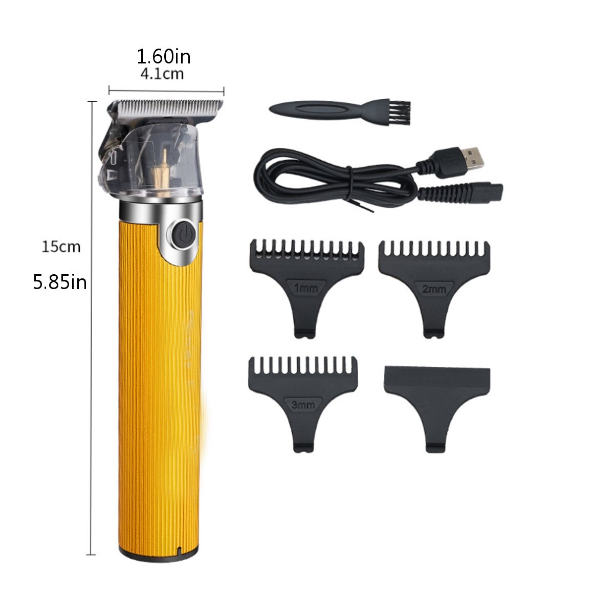 Cordless Hair Trimmer Men rechargeable Hair Clippe... – Grandado
