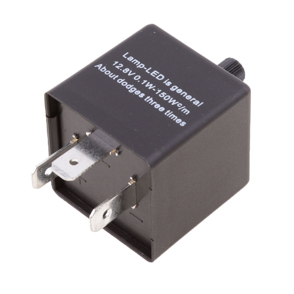 12V 3P Relais Flasher Auto Verstelbare Richtingaan... – Vicedeal