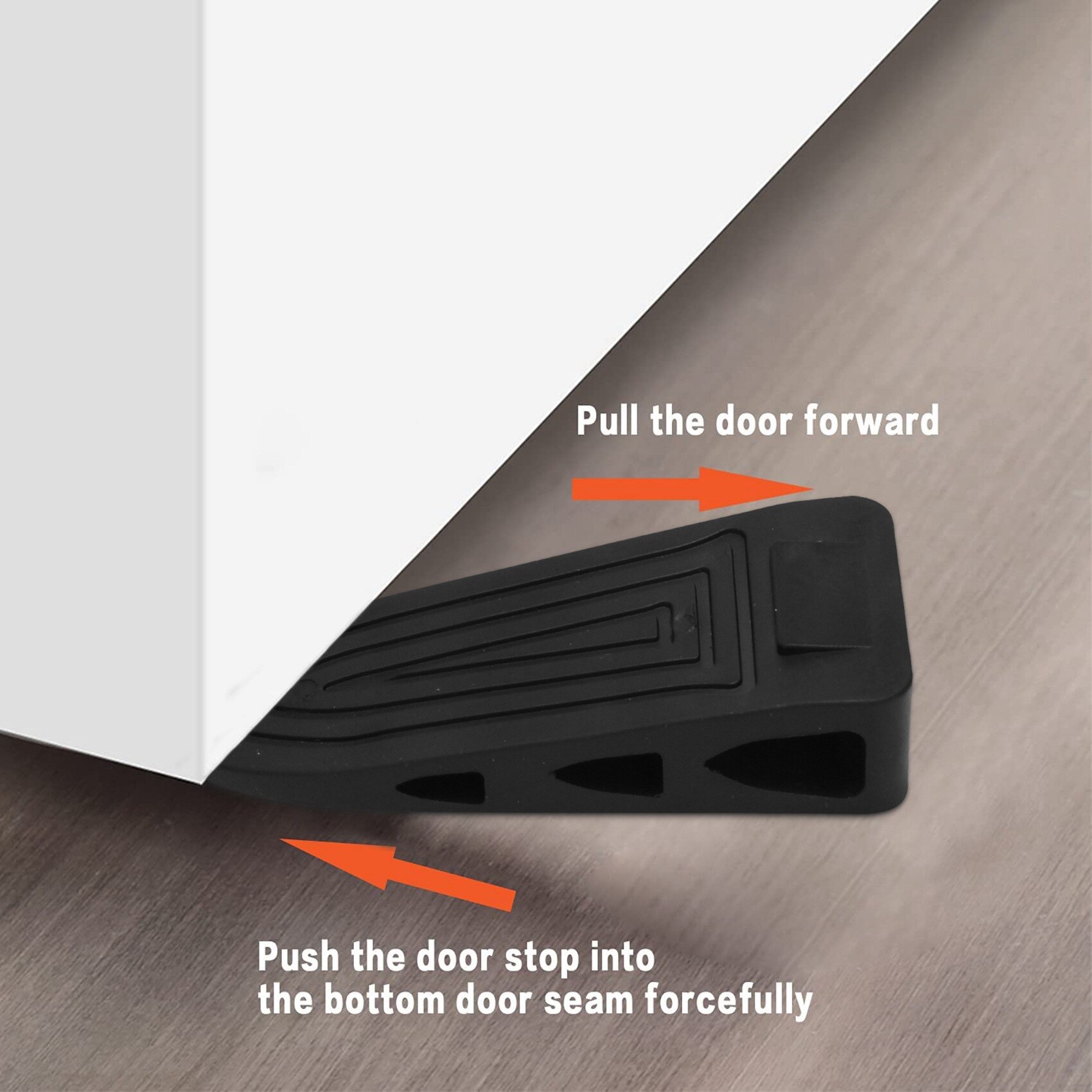 4 Pack Door Stopper Stackable Door Stoppers Rubber... – Grandado