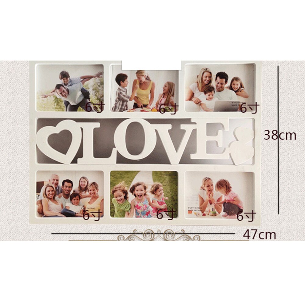 Collage Picture Frame Love Photo Frame Displays Si... – Grandado