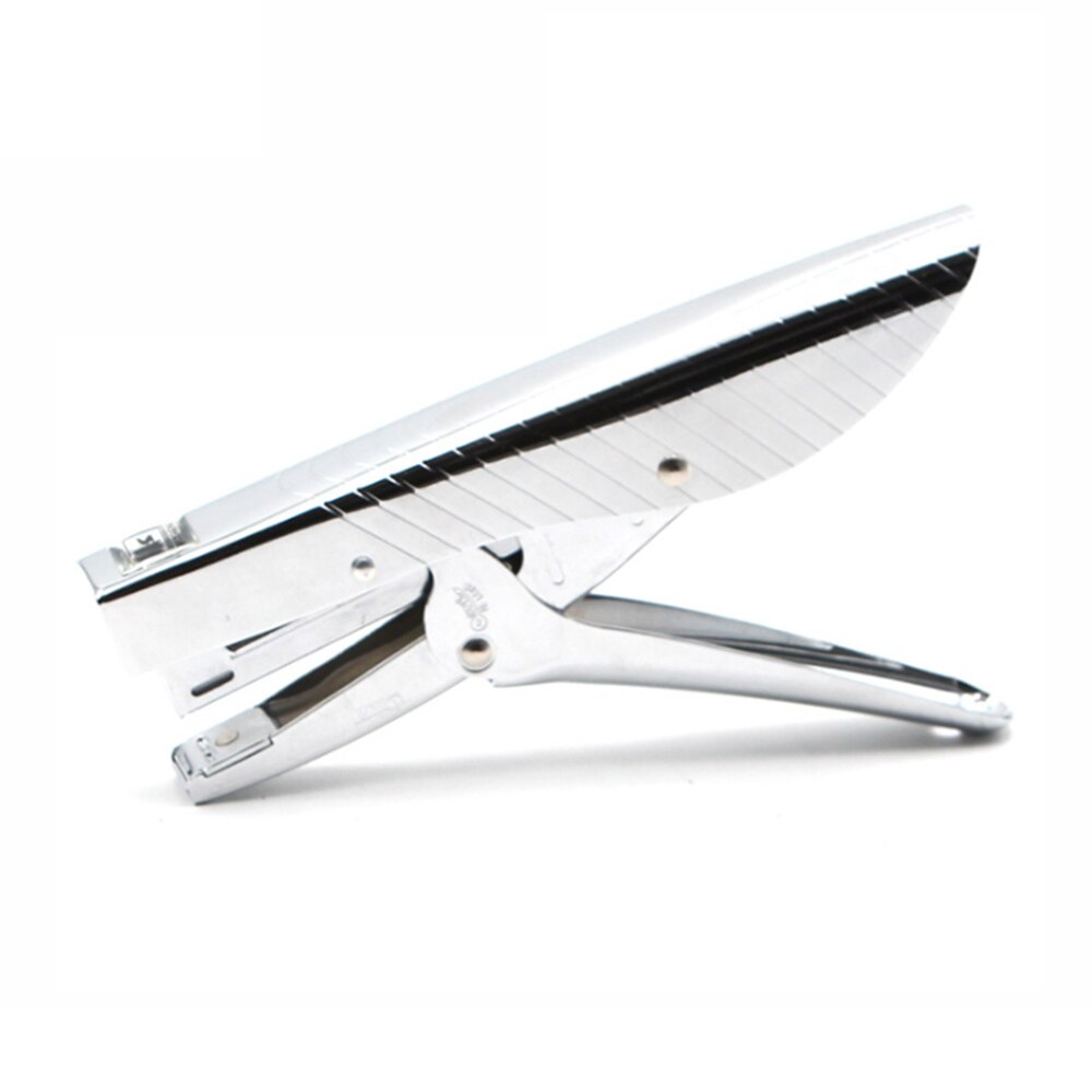 Stapler Durable Metal Stapler Heavy Duty Paper Pli... – Vicedeal