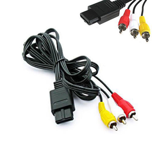 AV RCA Audio Video Kabel TV Lead voor SUPER NINTEN... – Vicedeal