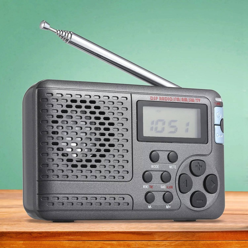 Portable Radio Am/Fm/Sw Pocket Radio with Lcd Scre... – Grandado