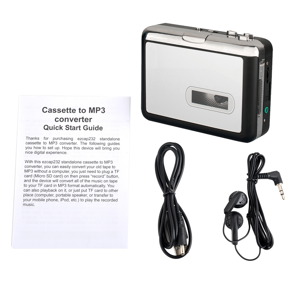 Cassette To MP3 Converter Player USB Walkman Recor... – Grandado