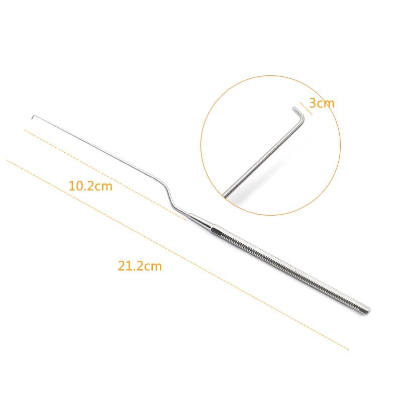 Ent Rvs Instrument Tool Cerumen Haak Otic Rechte G... – Grandado