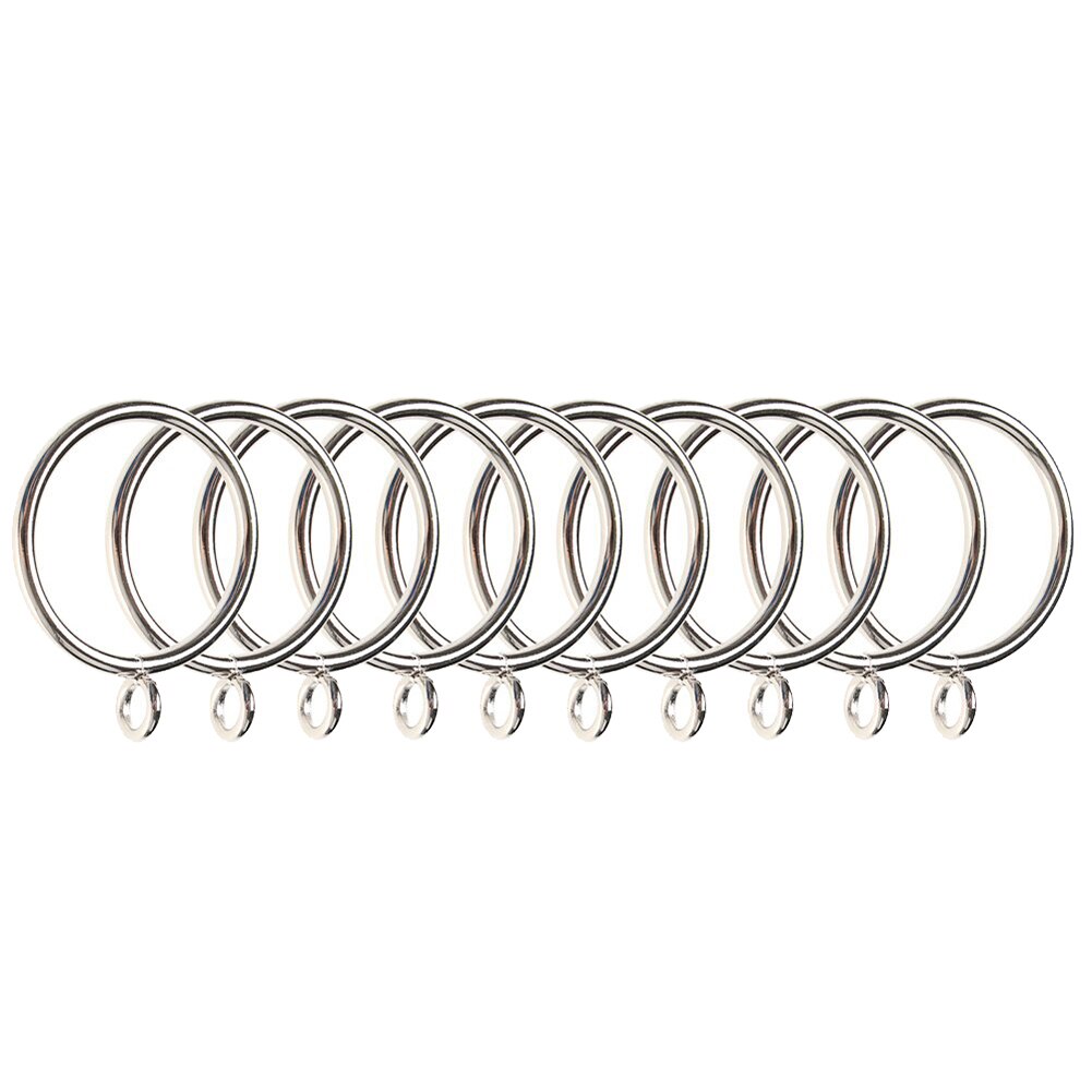 10 stk gardinringer innvendig diameter 38mm metall... – Grandado