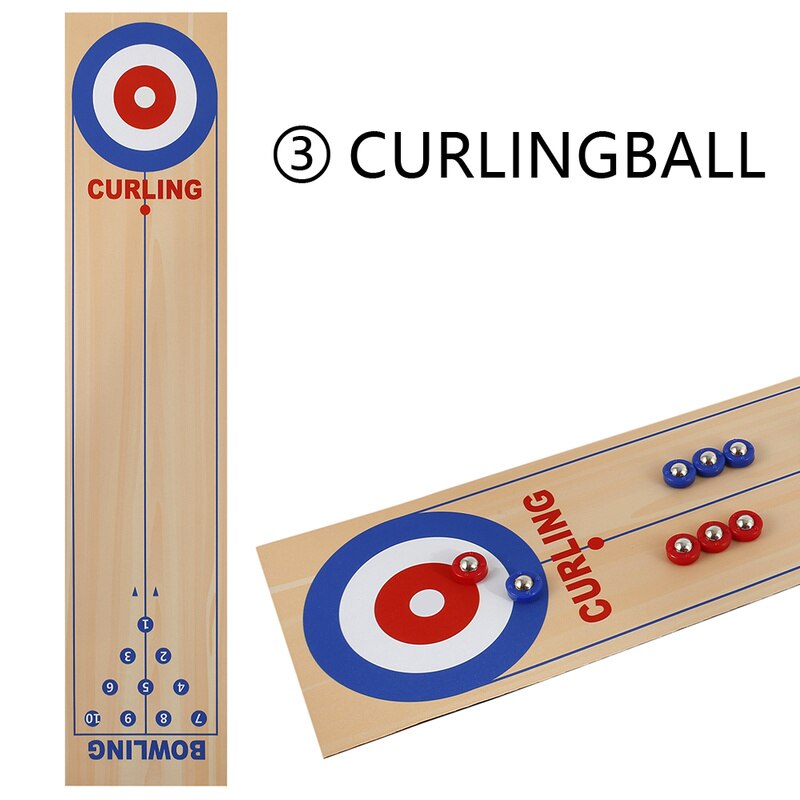 Table Curling Game Bowling Mini Table Curling Ball... – Grandado