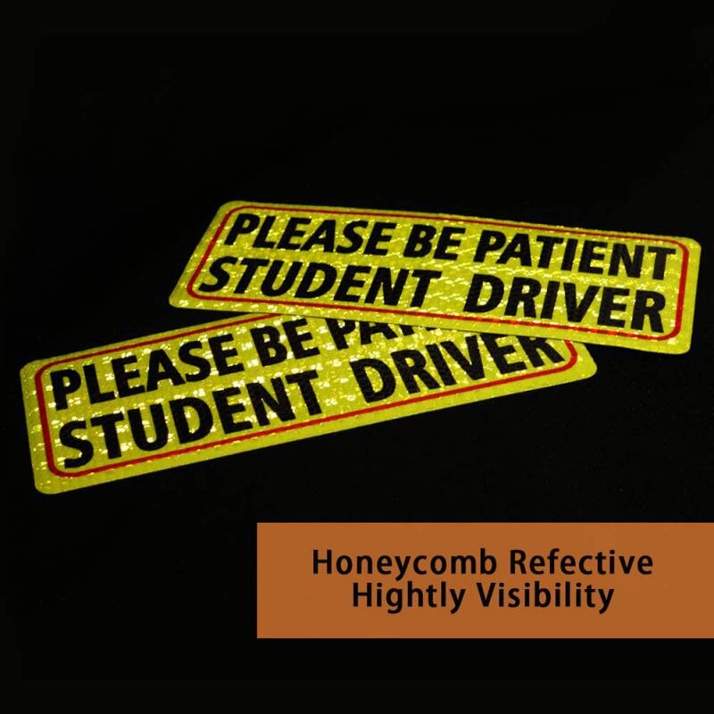 Please Be Patient Student Driver Magnet Safety Sig... – Grandado