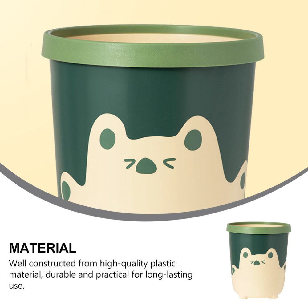 1pc Household Trash Can Simple Uncovered Waste Bin... – Vicedeal