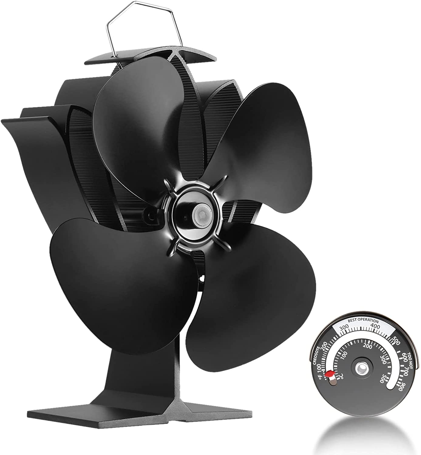 Lotus Bloem Vorm 4 Blade Warmte Aangedreven Kachel... – Vicedeal
