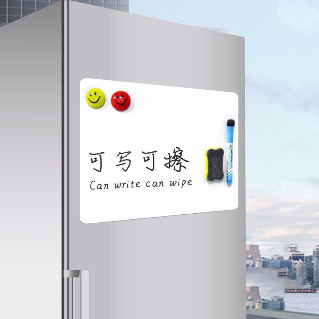 Magnetic Soft Whiteboard Refrigerator Sticker Eras... – Grandado